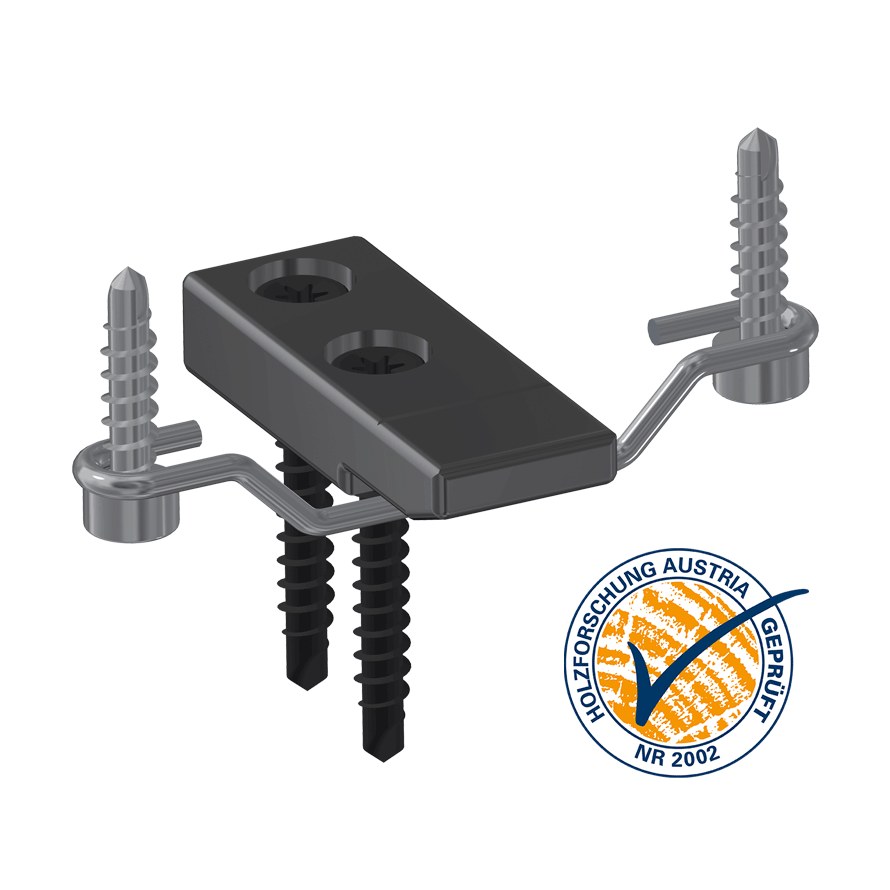 Invisible terrace fixing systems | SIHGA | SIHGA