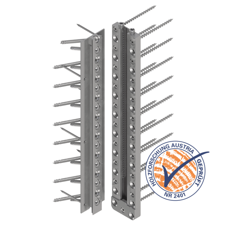 Timber construction connectors & fasteners for CLT/ cross-laminated ...